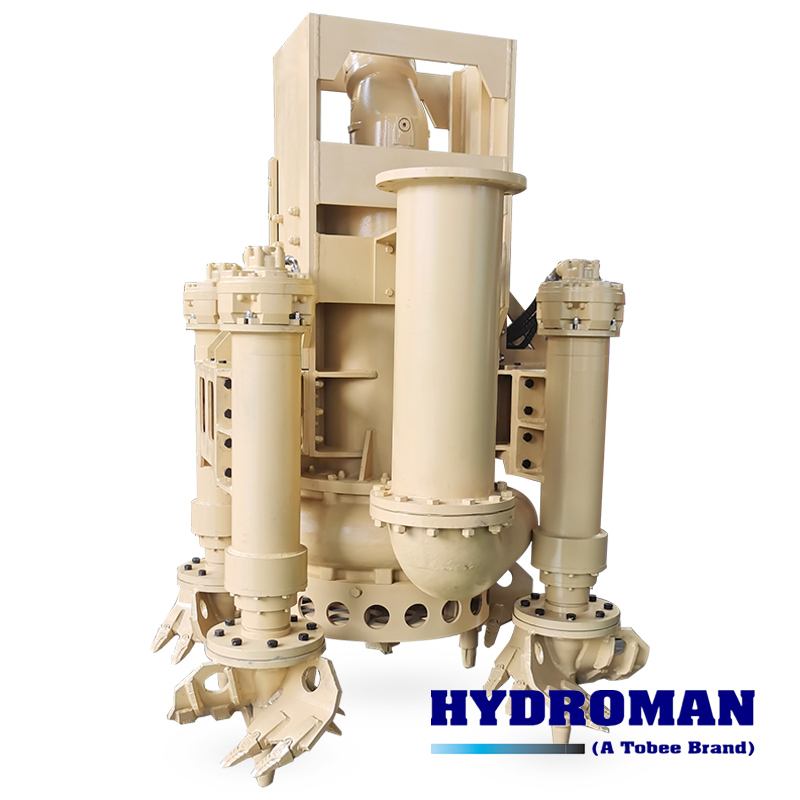 Hydraulic Dredge Pump with Side Cutters, Hydraulic Excavator Dredging ...