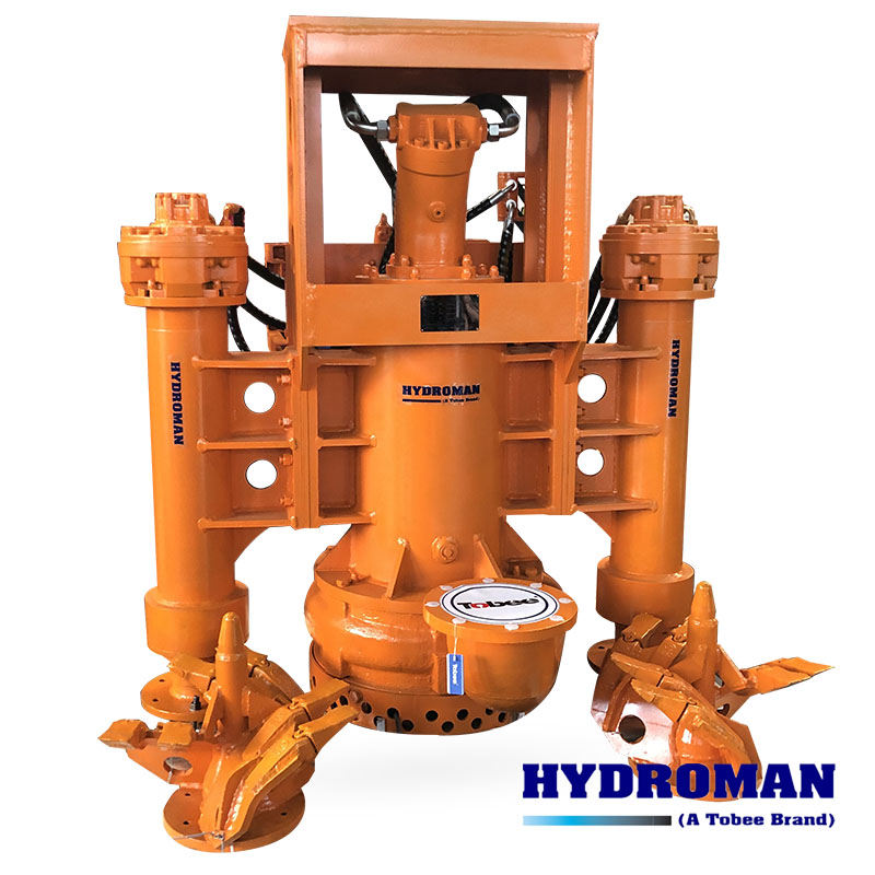 Hydroman Hydraulic Sediment Pump Dredging Sand Slurry with Excavator ...
