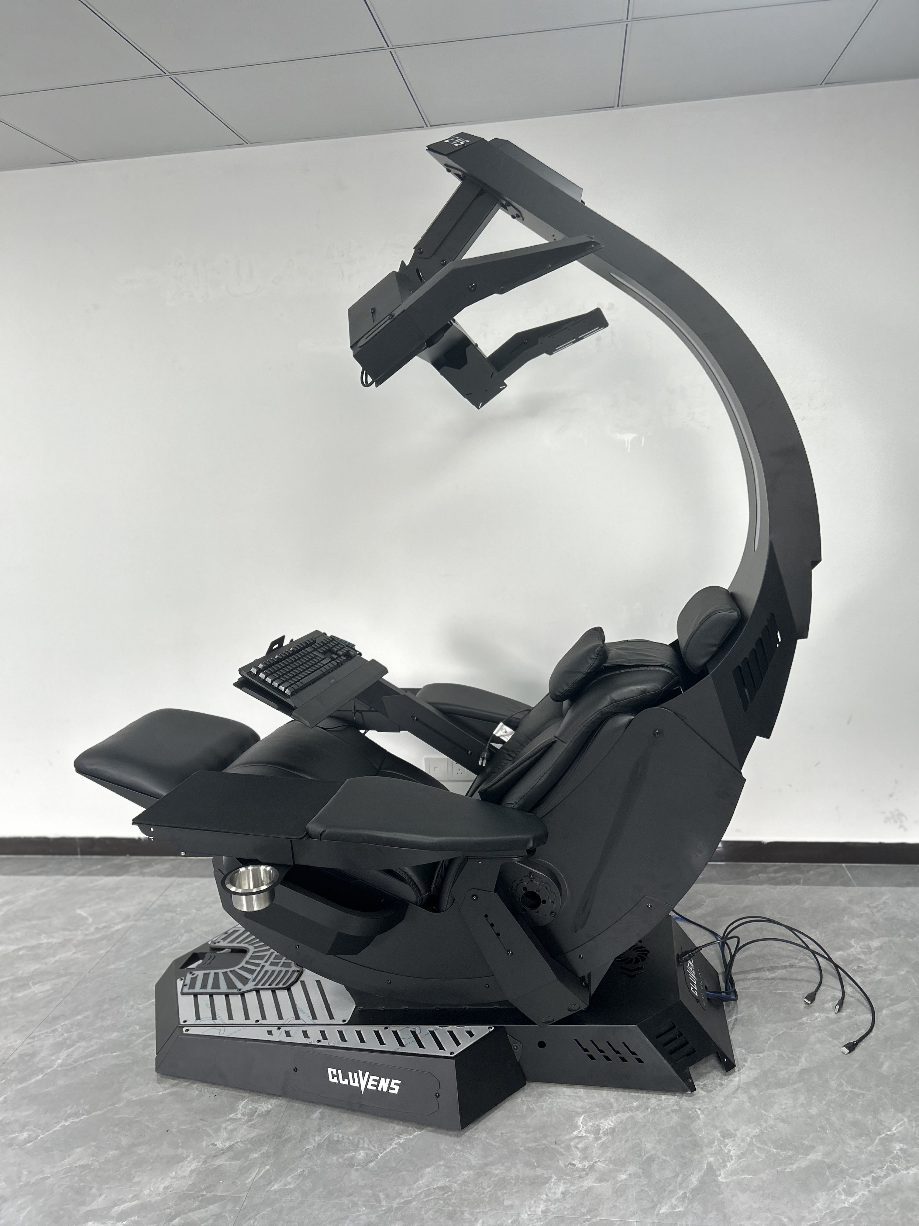 EASE COMFY Cluvens Manticore - Bigger & Wider Chair cockpit recliner ...